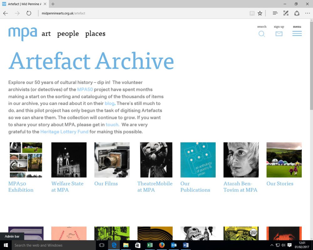 50 Years of MPA | Mid Pennine Arts